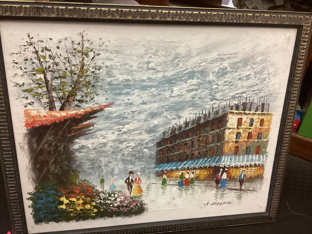 John Walter Hadland Original Oil on Canvas, Circa Early 1900s. Great ...