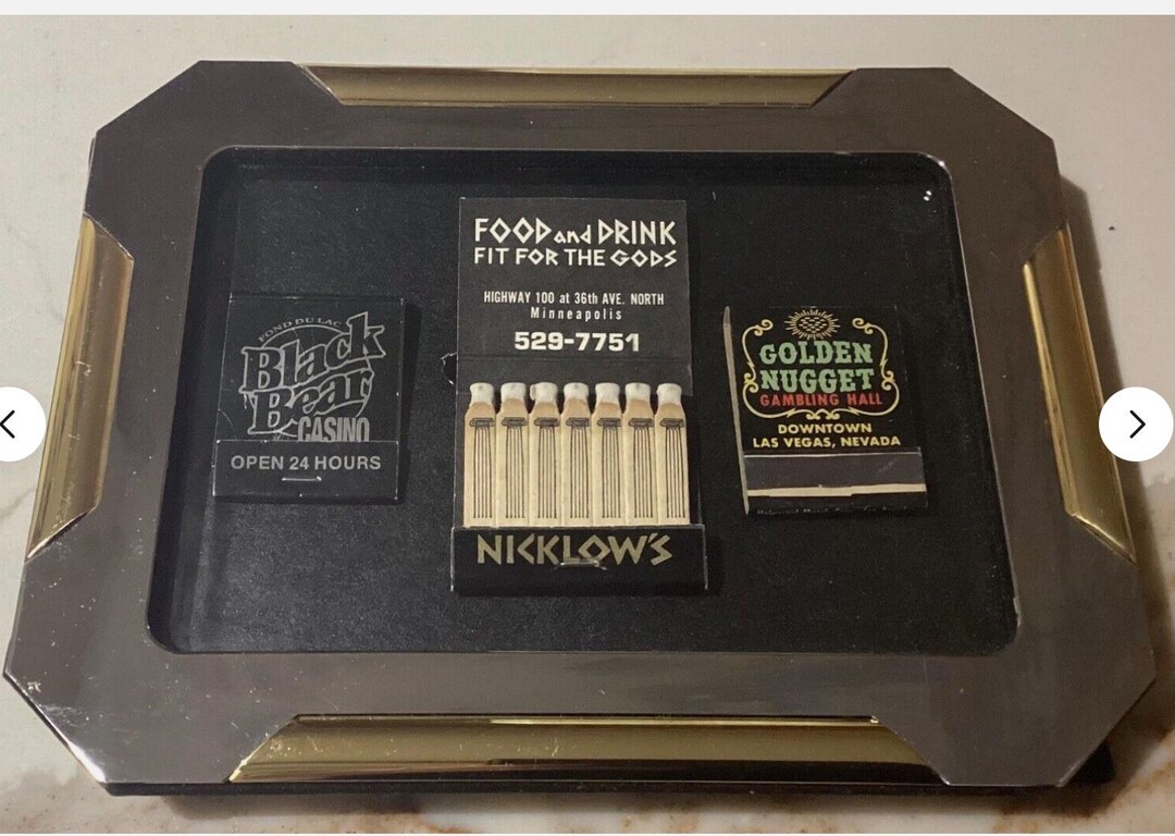 Vintage Iconic Feature and Full Display Casino Matchbook Collection ...