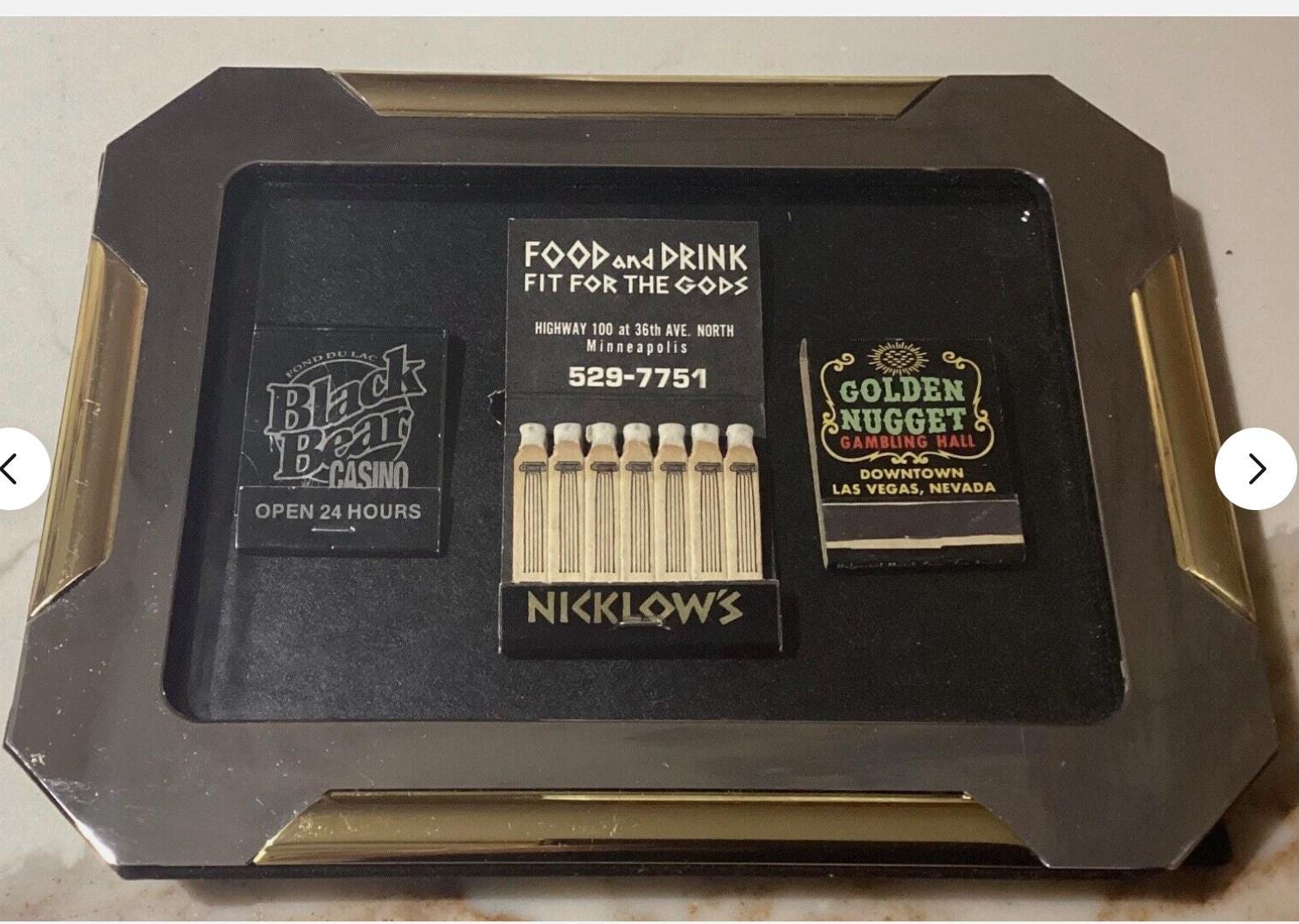 Vintage Iconic Feature and Full Display Casino Matchbook Collection ...