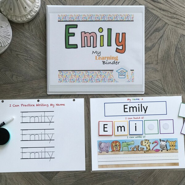 Preschool Learning Binder - Etsy
