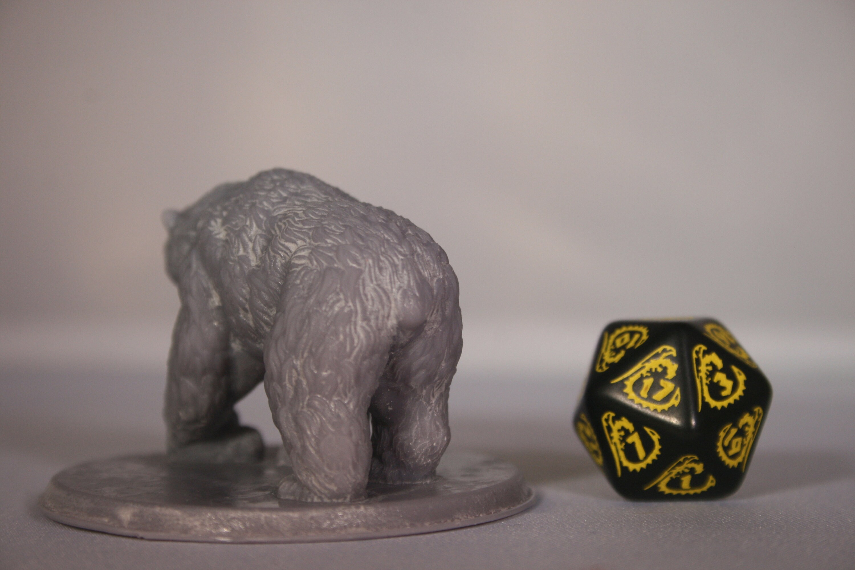 Bear Miniature for Tabletop Rpgs - Etsy