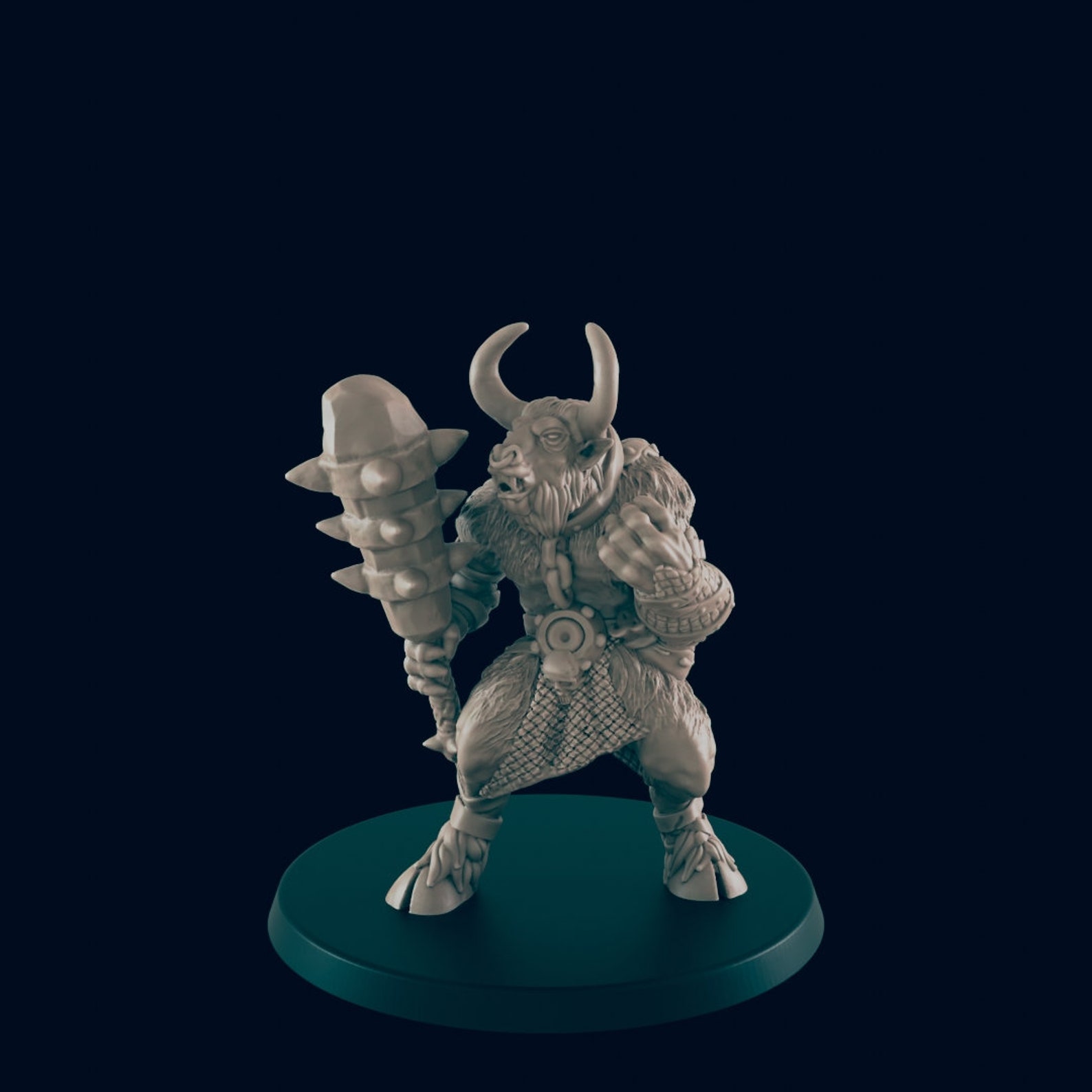 Minotaur Miniature for Tabletop Rpgs - Etsy