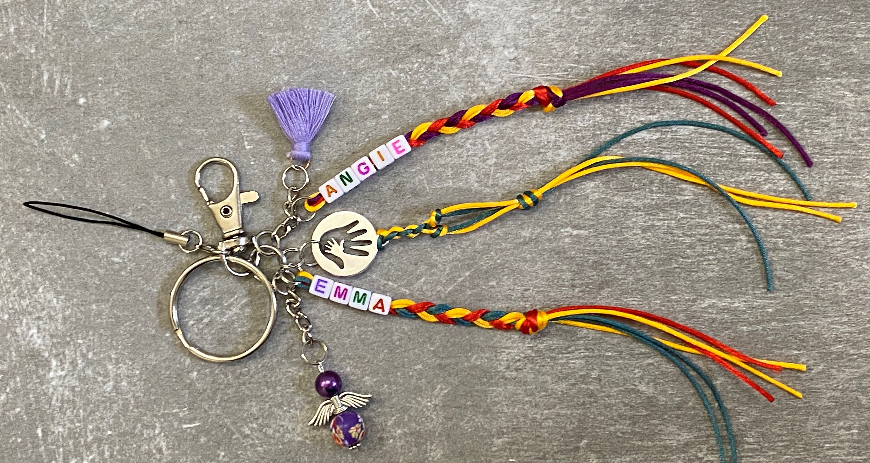 Personalized Name Key Ring Key Chain Key Holder Key Tags a - Etsy Canada