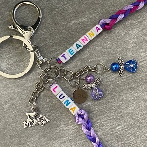 Personalized Name Key Ring Key Chain Key Holder Key Tags a - Etsy Canada