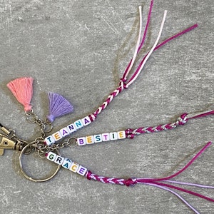 Personalized Name Key Ring Key Chain Key Holder Key Tags a - Etsy Canada