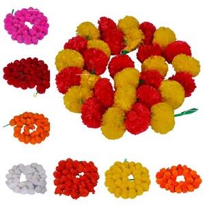 Marigold Flower Garland for Diwali Decoration Indian Wedding - Etsy