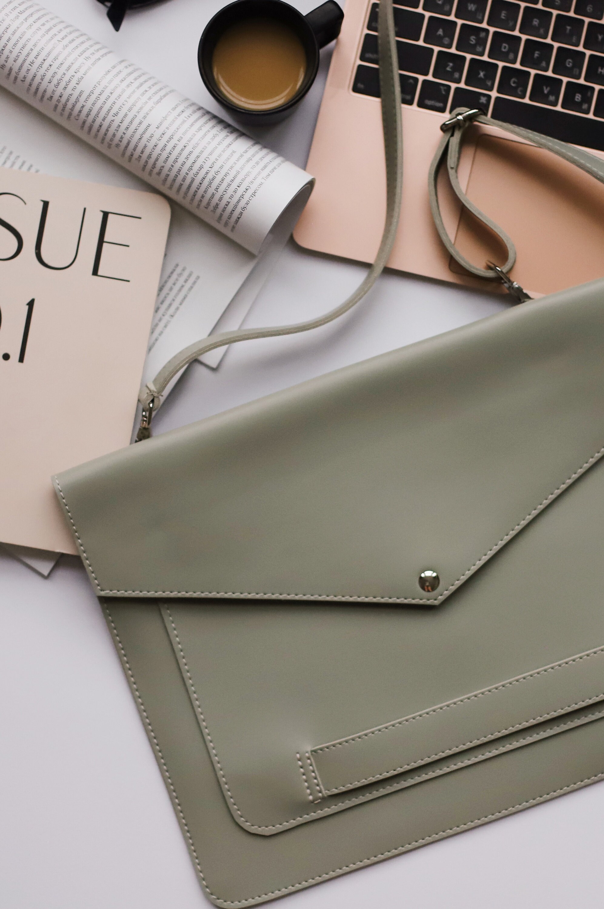 Personalized Eco-leather Laptop Case in Color for up to 16 Inches ...