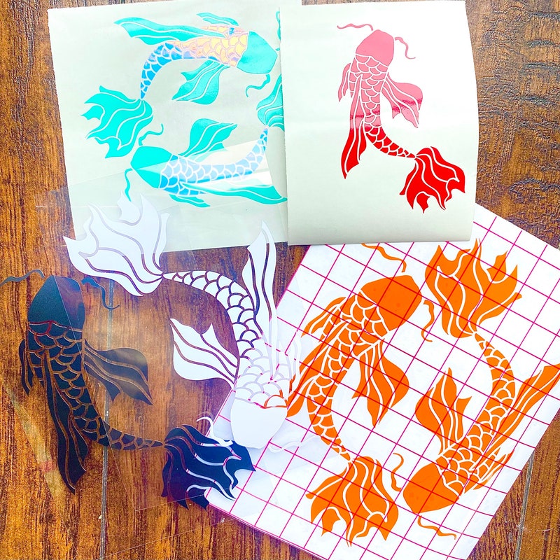 Koi Stickers - Etsy