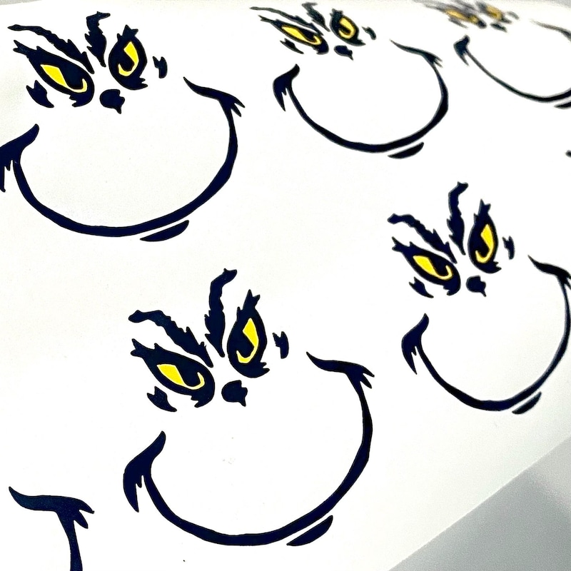 Grinch Decals - Etsy