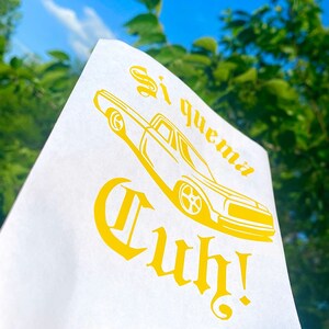 Si Quema CUH! Decal - Etsy