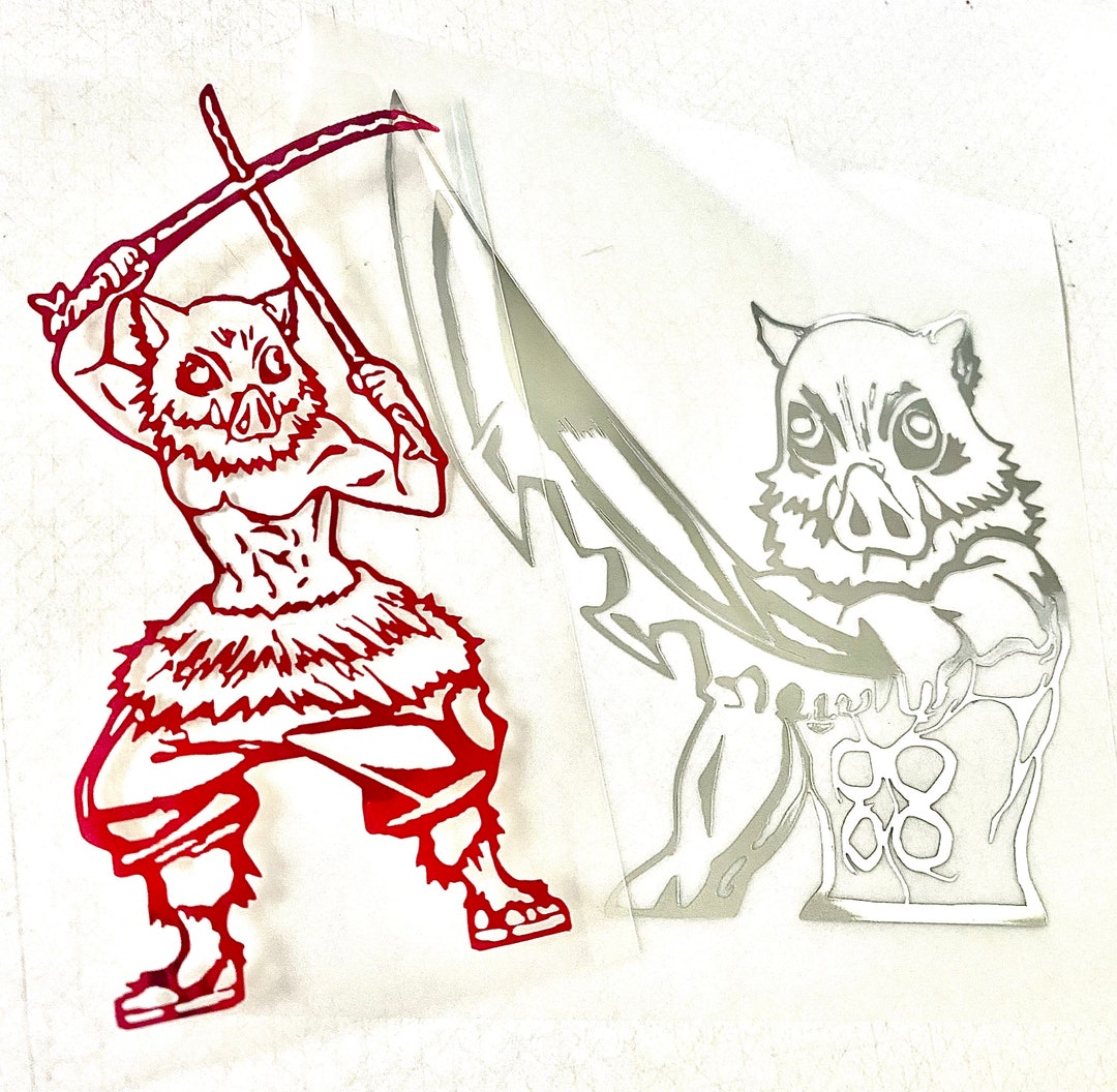 Full Body | Half Body | Inosuke | With Blade | Anime | Permanent ...