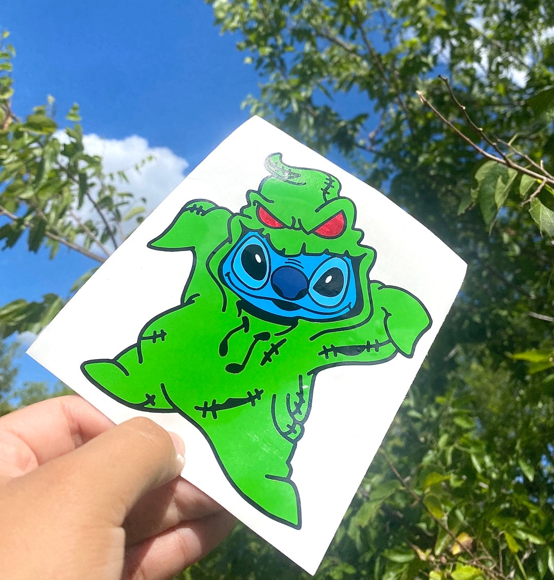 Layered | Stitch | Boogie | Halloween | Theme | Permanent | Vinyl Decal ...
