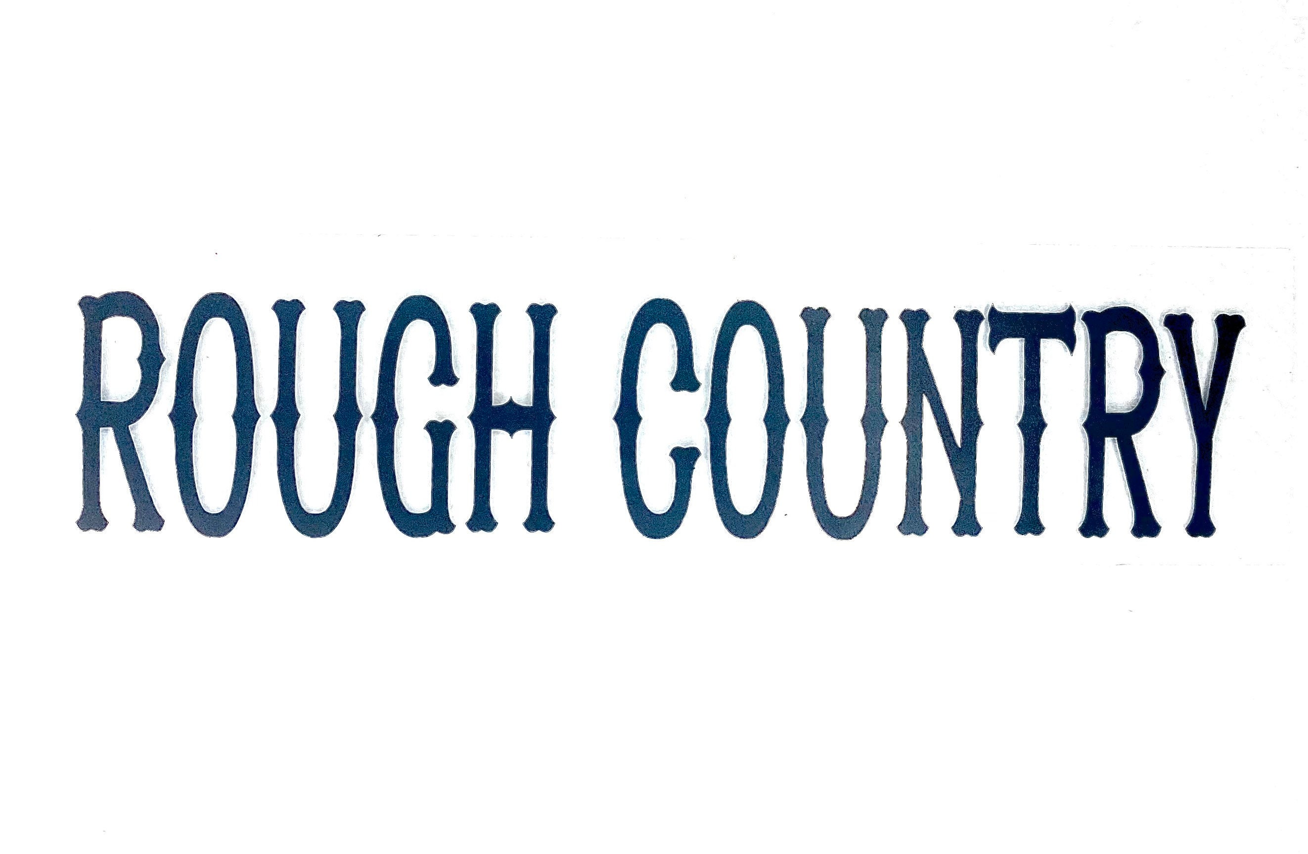 Rough Country Permanent Vinyl Decal - Etsy