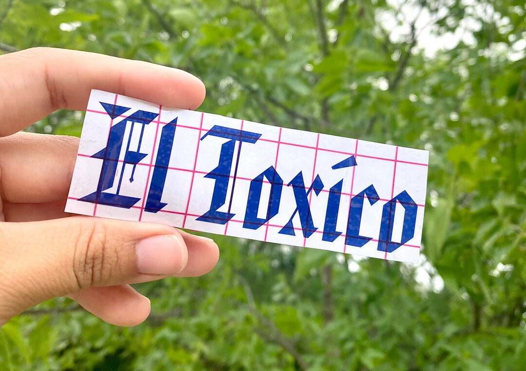 La Toxíca | El Toxíco | Decal - Etsy