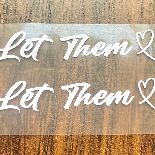 Let Them Svg - Etsy