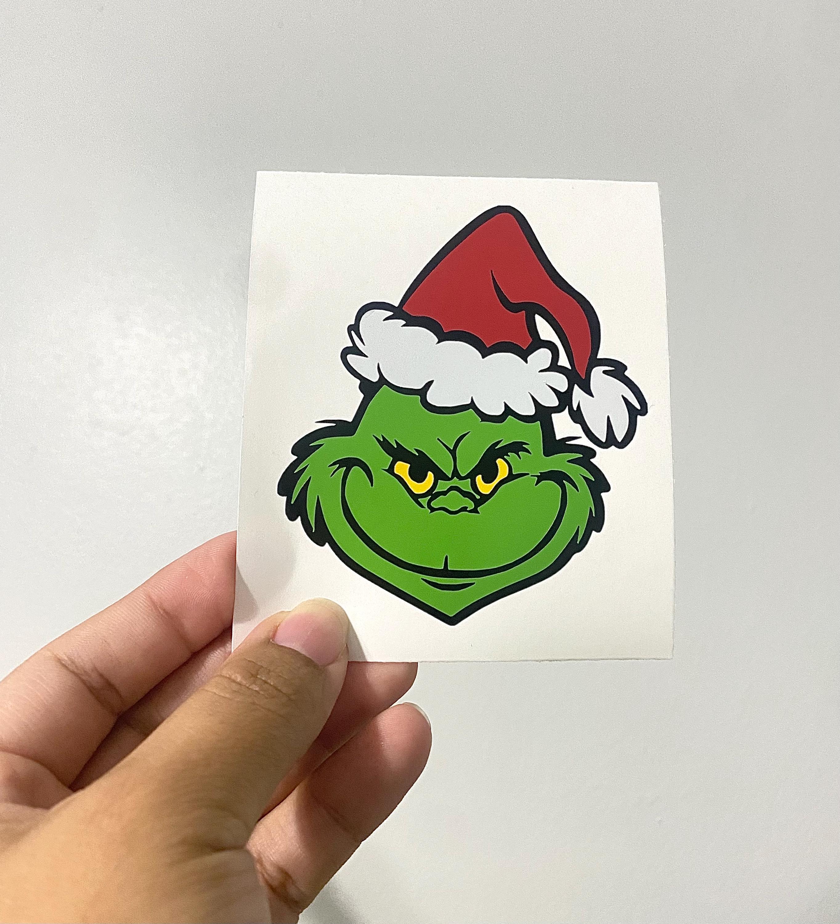Layered Christmas Decal | Mean One | Permanent Vinyl - Etsy