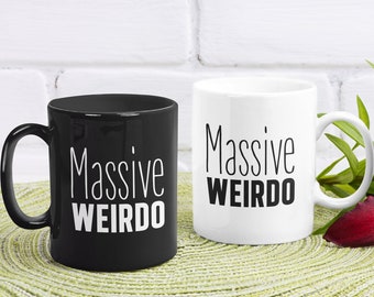 Funny Weirdo Mug - Etsy