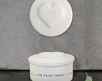 Porcelain Tooth Box - Etsy UK