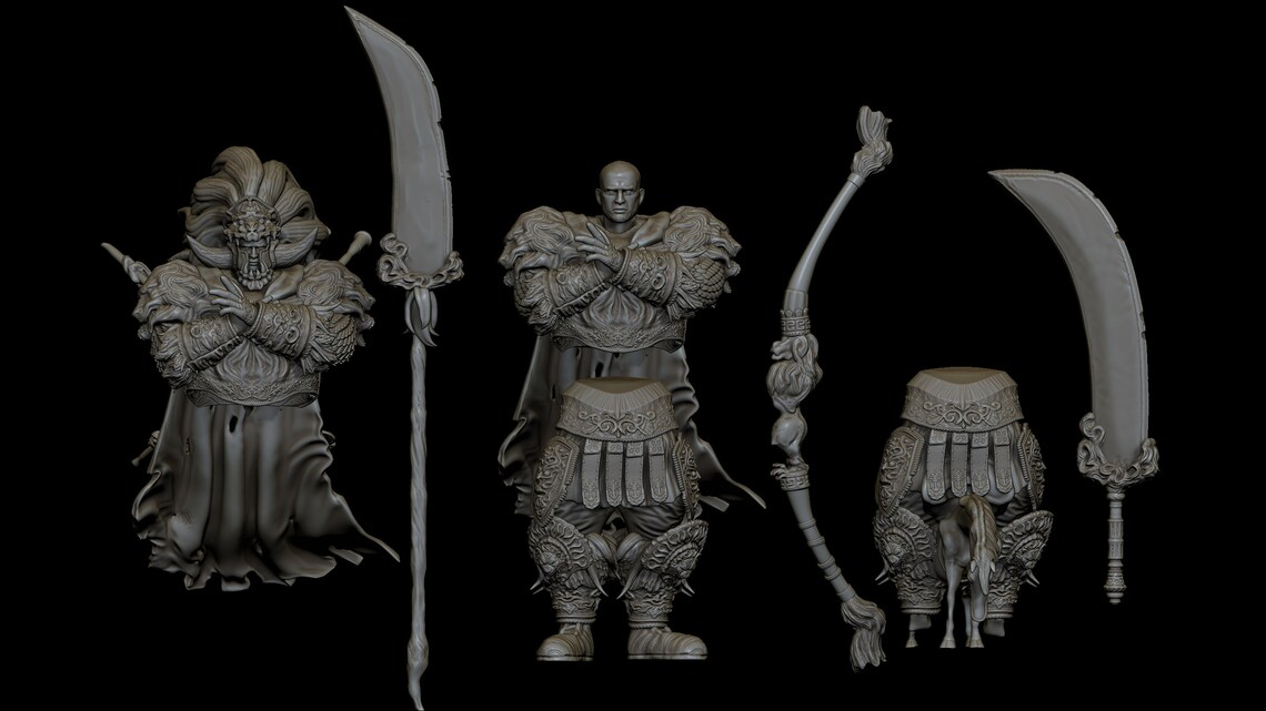 Starscourge Radahn Elden Ring Mini - Etsy