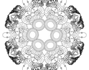20 Ocean Coloring Pages - Etsy