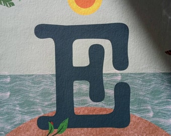 Custom Letter Art | Etsy