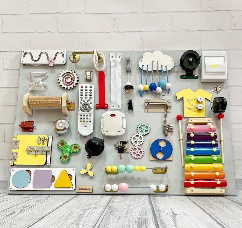 Busy Board 1 Year Old Busy Board Baby Large Busy Board Toddler Gift busy-board-1-year-old-busy-board-baby-large-busy-board-toddler-gift