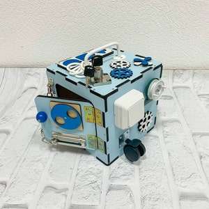 Busy Cube 1 Year Old | Baby Busy Cube | Toddler Board | Baby Gift Boxes ...