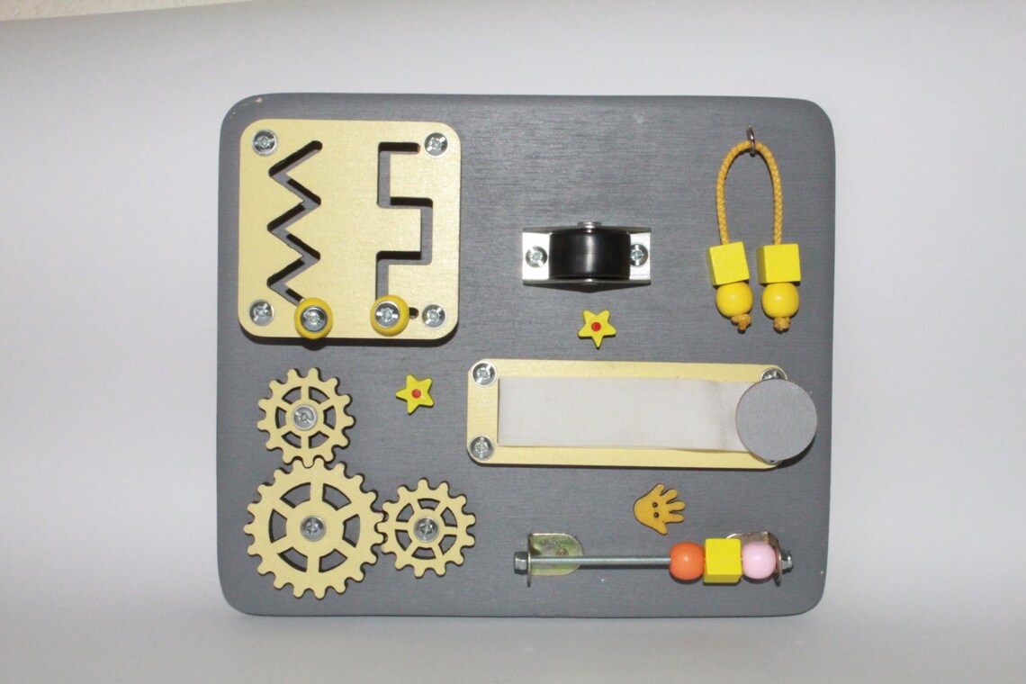 Fidget Toys Montessori Busy Board Sensory Board Toddler | Etsy