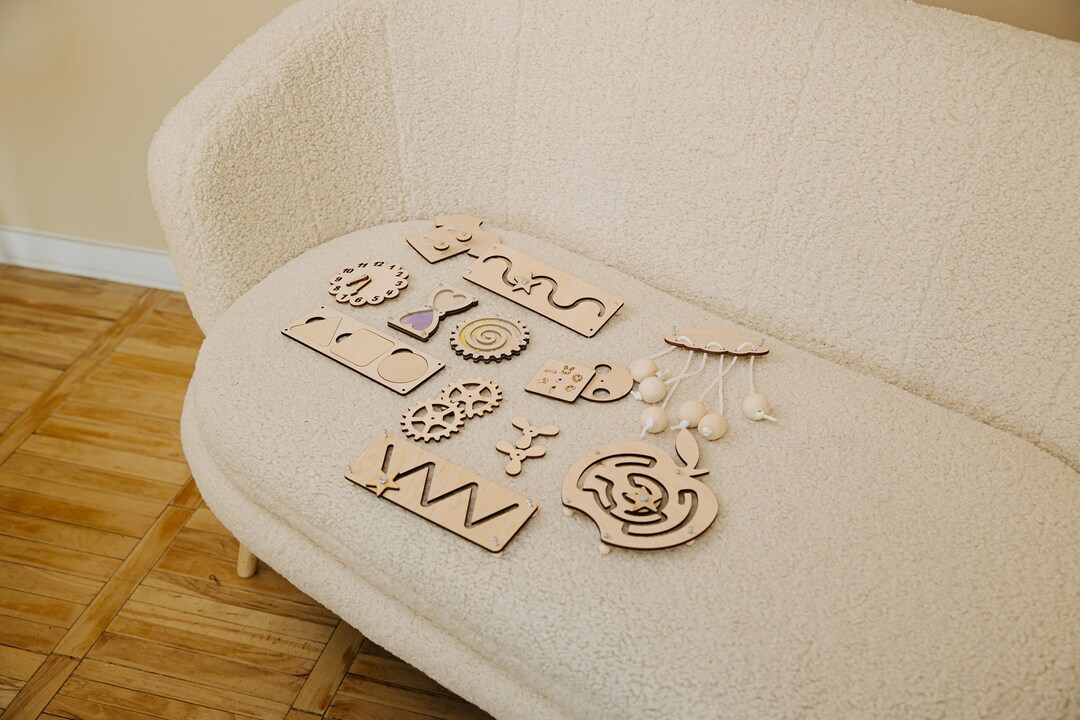 Busyboard Kit Will Fit for Busy Board, Busy Cube for Toddlers and 1, 2 ...