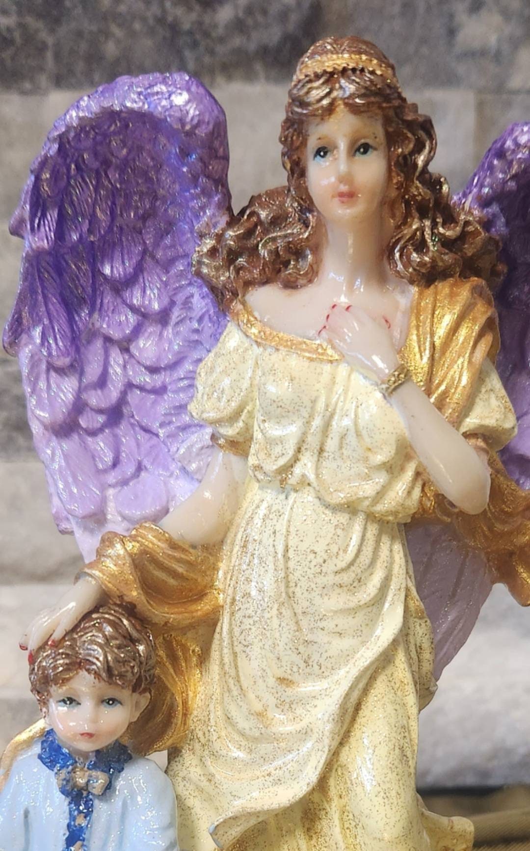 Guardian Angel and Child - Etsy