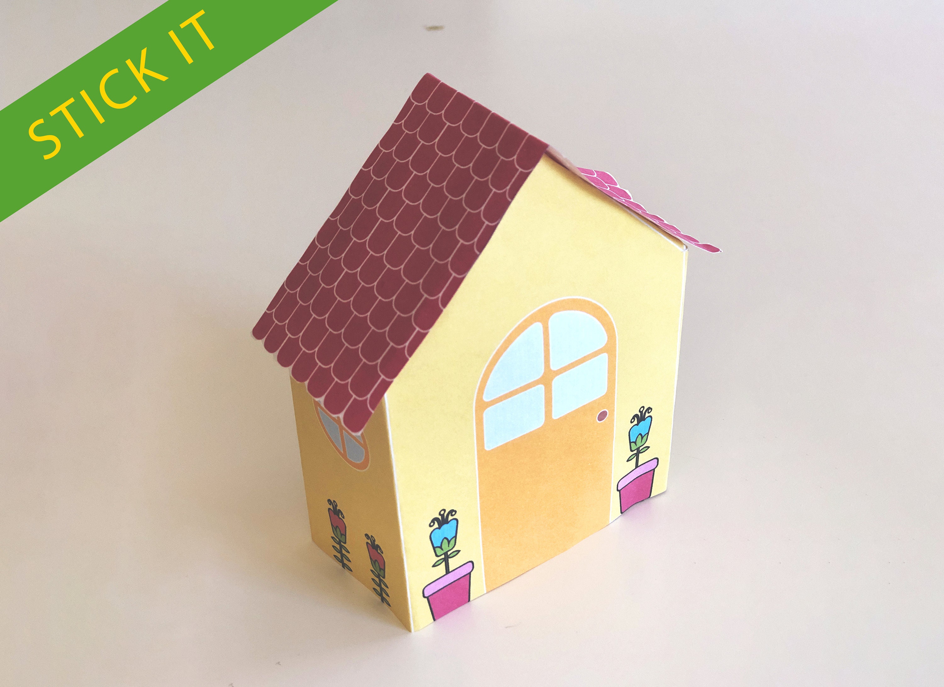 Paper House, Printable Activities for Kids, Arts and Crafts, Coloring ...