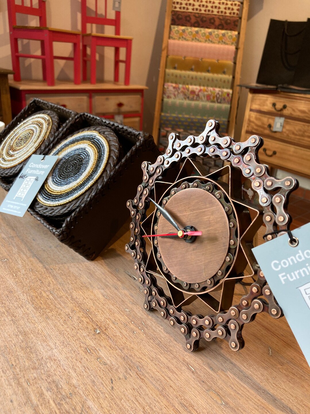 Bike Chain Clock-eco Friendly - Etsy