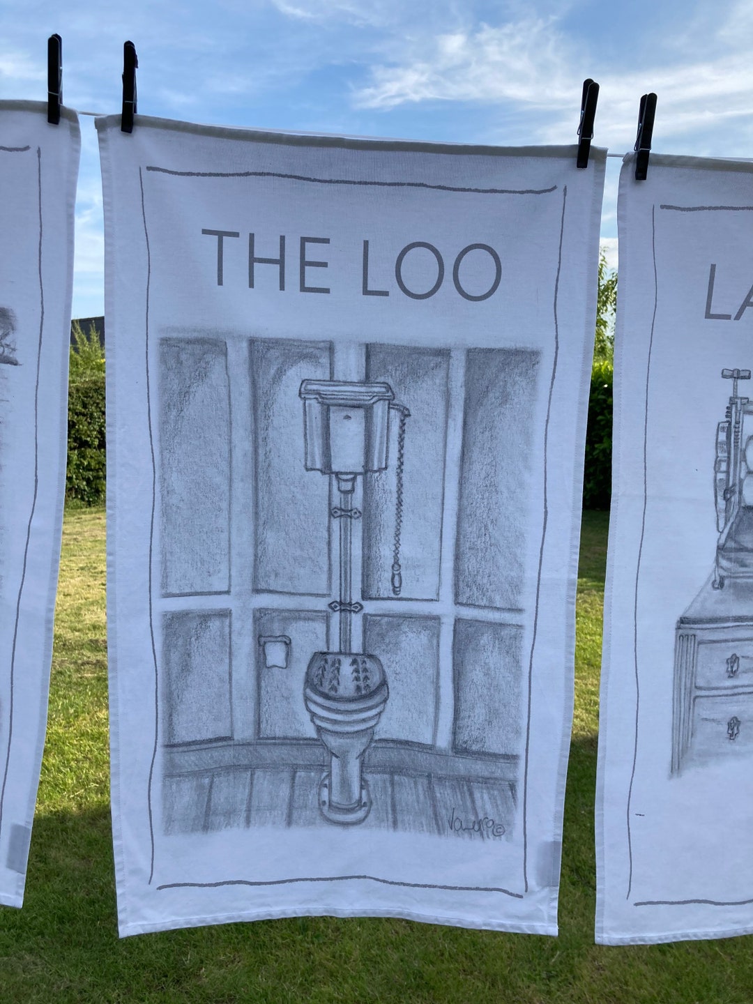 The Loo Geschirrtuch, 100% Baumwolle aus fairer Herkunft - Etsy.de
