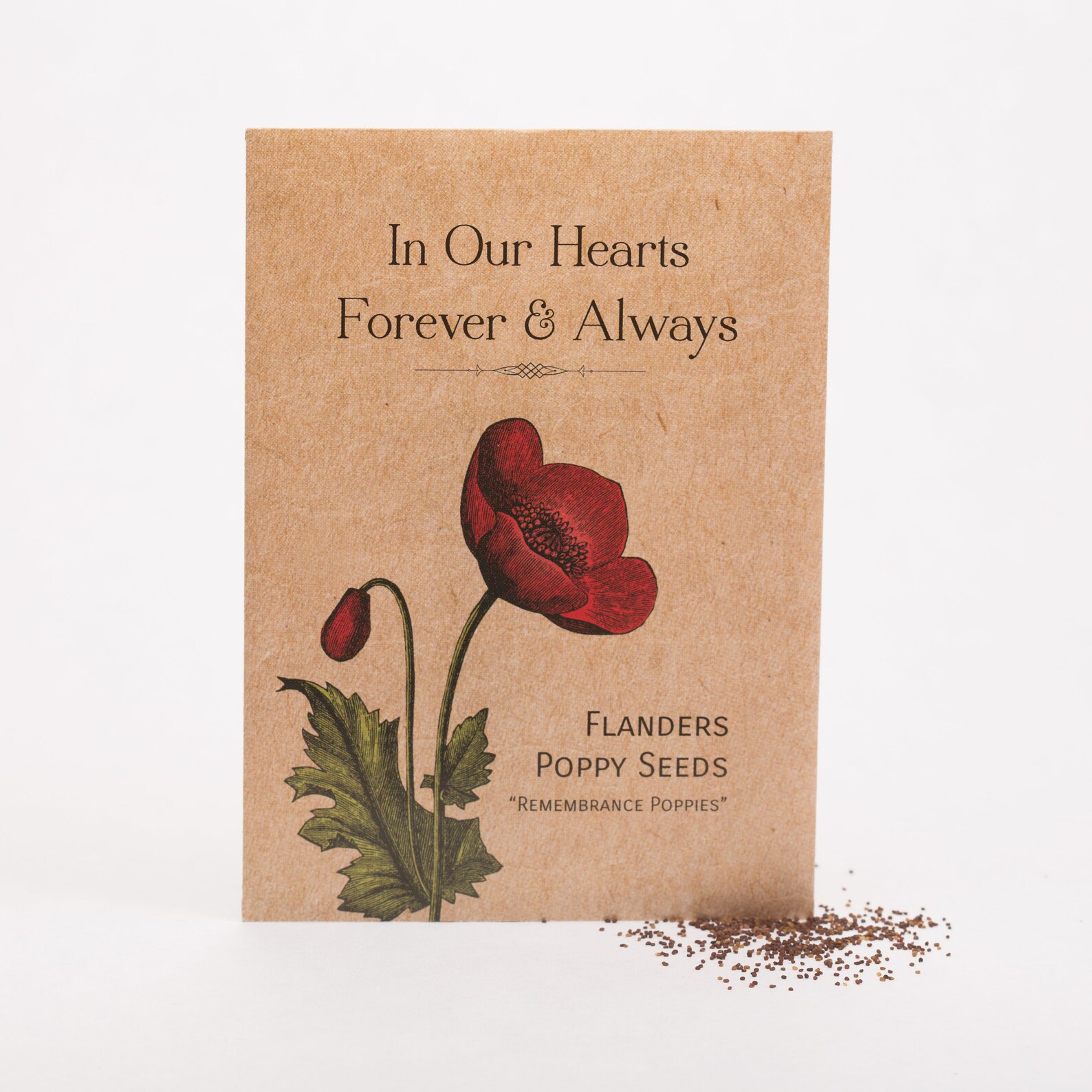 Custom Seed Packets in Our Hearts Remembrance Memorial - Etsy