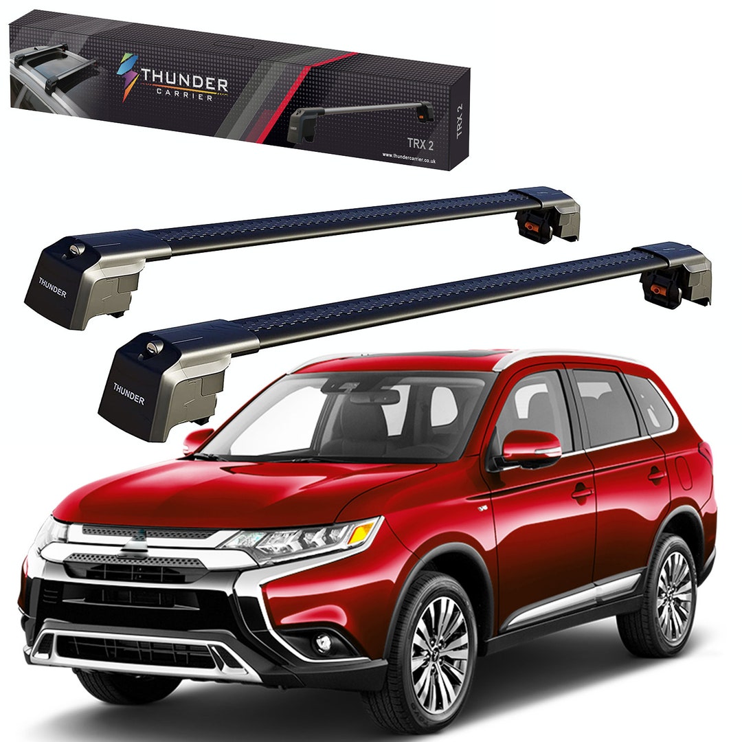 For Mitsubishi Outlander 2013-2024 Black / Gray Aluminium New Roof ...