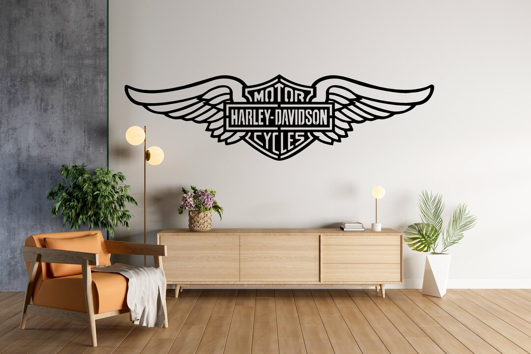 Harley Davidson Metal Wall Decor Metal Motorcycle Wall Art Motorcycle