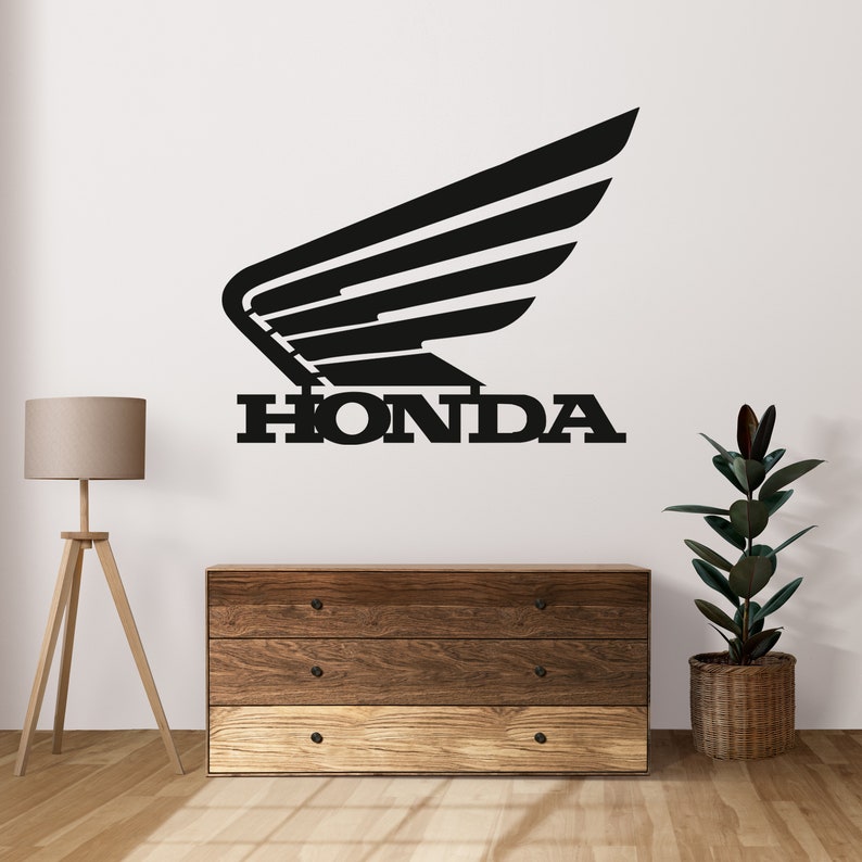 Honda Metal Wall Decor, Honda Logo Metal Decor, Honda Wall Decoration ...