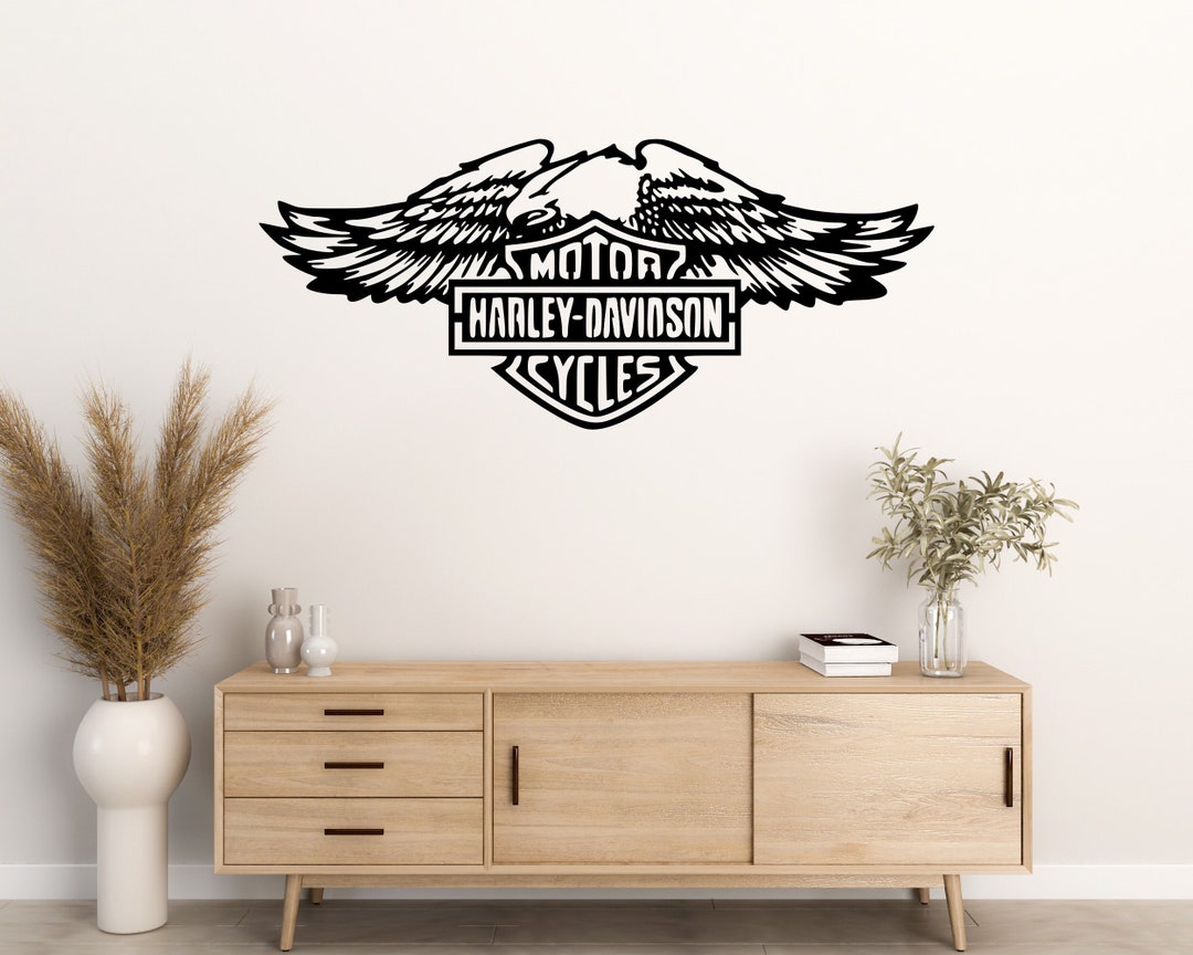 Harley Davidson Wall Decor | Harley Wall Art | Harley Davidson Metal ...
