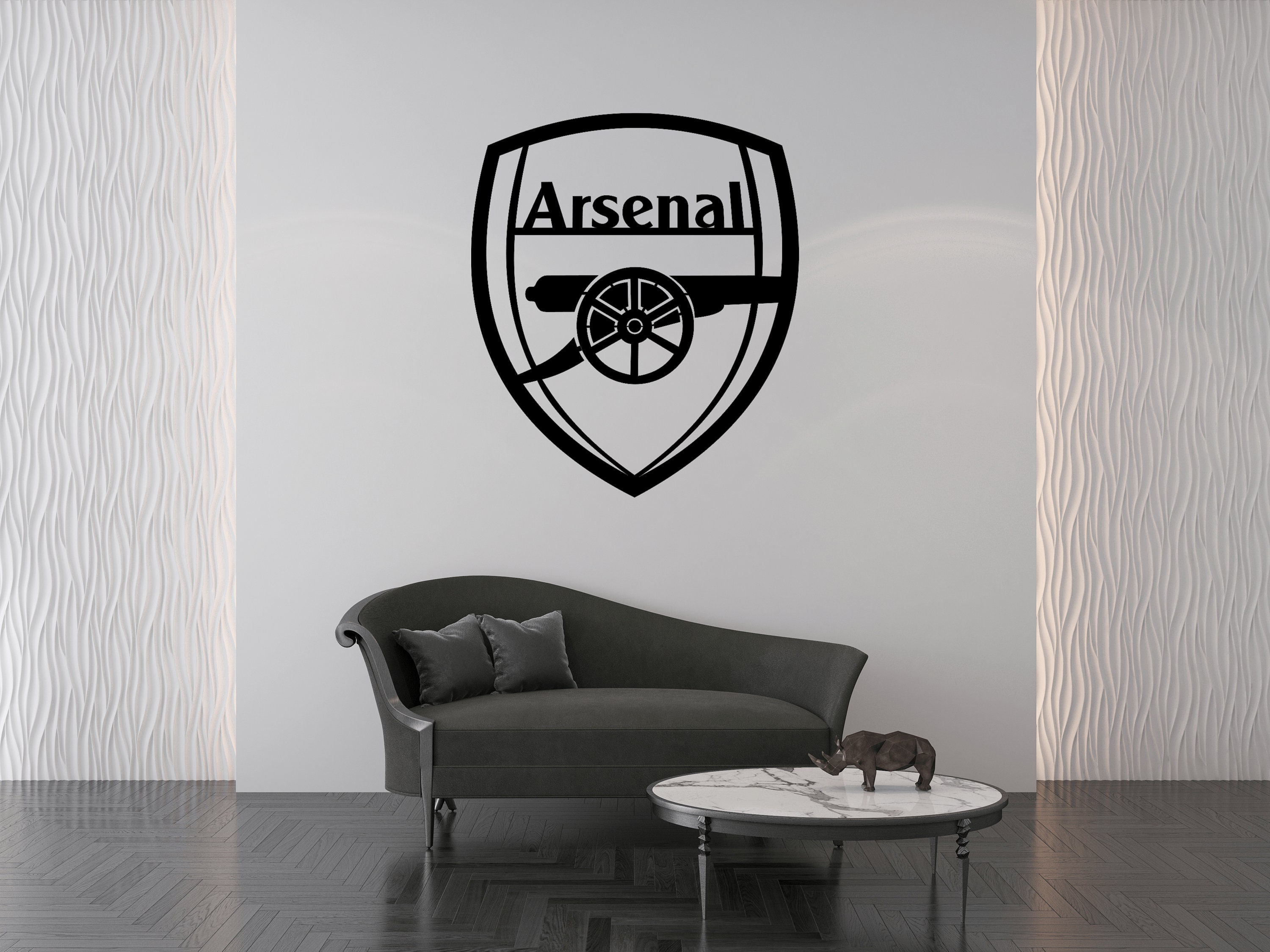 Arsenal Metal Sign: Football Team Logo Wall Art - Etsy