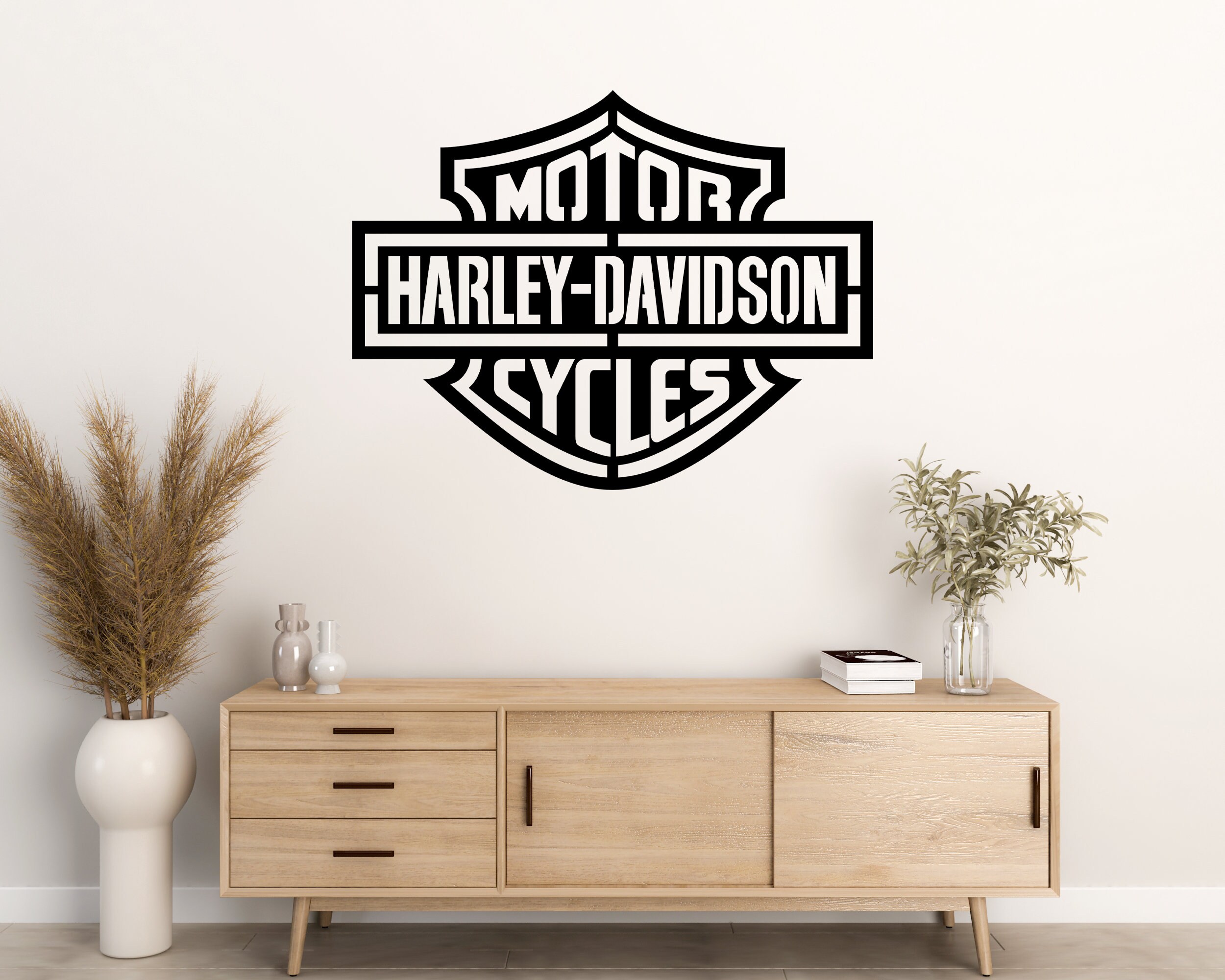 Harley Davidson Wall Decor Harley Wall Art Harley Davidson Metal Wall