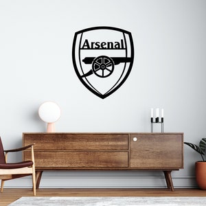 Arsenal Metal Sign: Football Team Logo Wall Art - Etsy