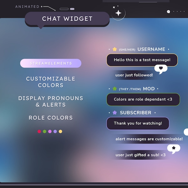 Twitch Chat Css - Etsy