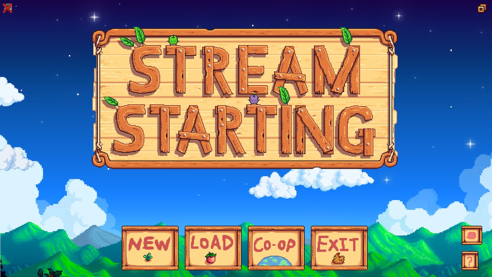 ANIMATED Stardew Valley Twitch Screens Stream Starting Soon - Etsy