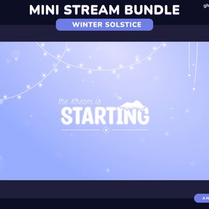 ANIMATED Winter Solstice Mini Stream Bundle - Animated Screens ...