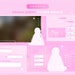 ANIMATED Pink Cosmic Bunny Vtuber Stream Bundle Twitch - Etsy