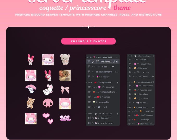 PINK Discord Server | for Streaming, Gaming, Socializing | INSTANT ...