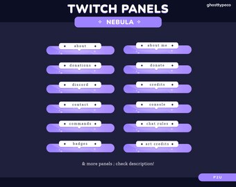 Animated Gradient Chat Widget CUSTOMIZABLE COLORS Twitch - Etsy