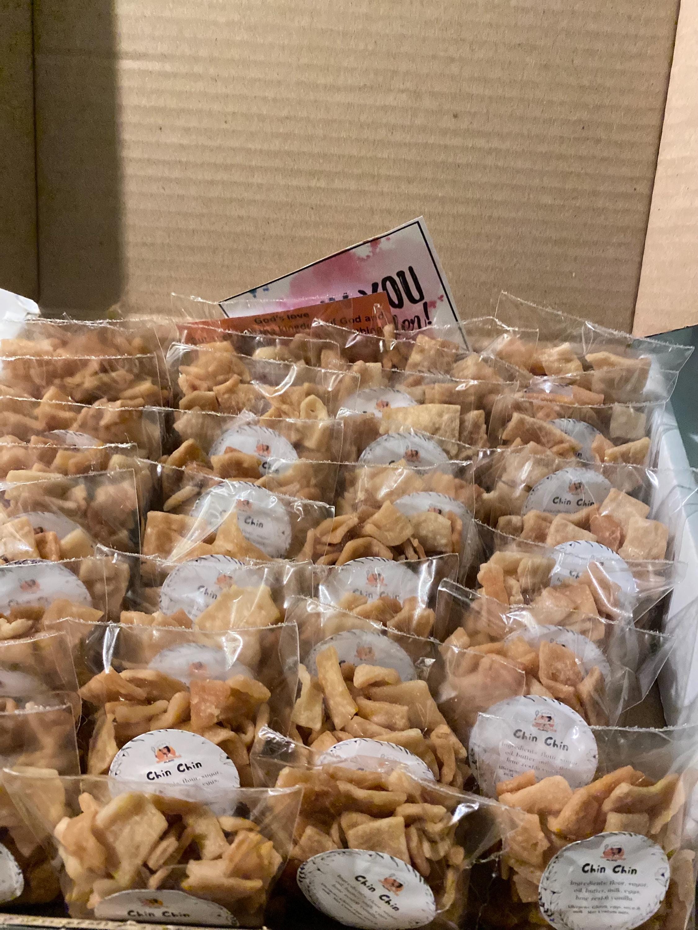 Celebration Chin Chin, Mini Pack Chinchin Snack, Original Afrosnack ...