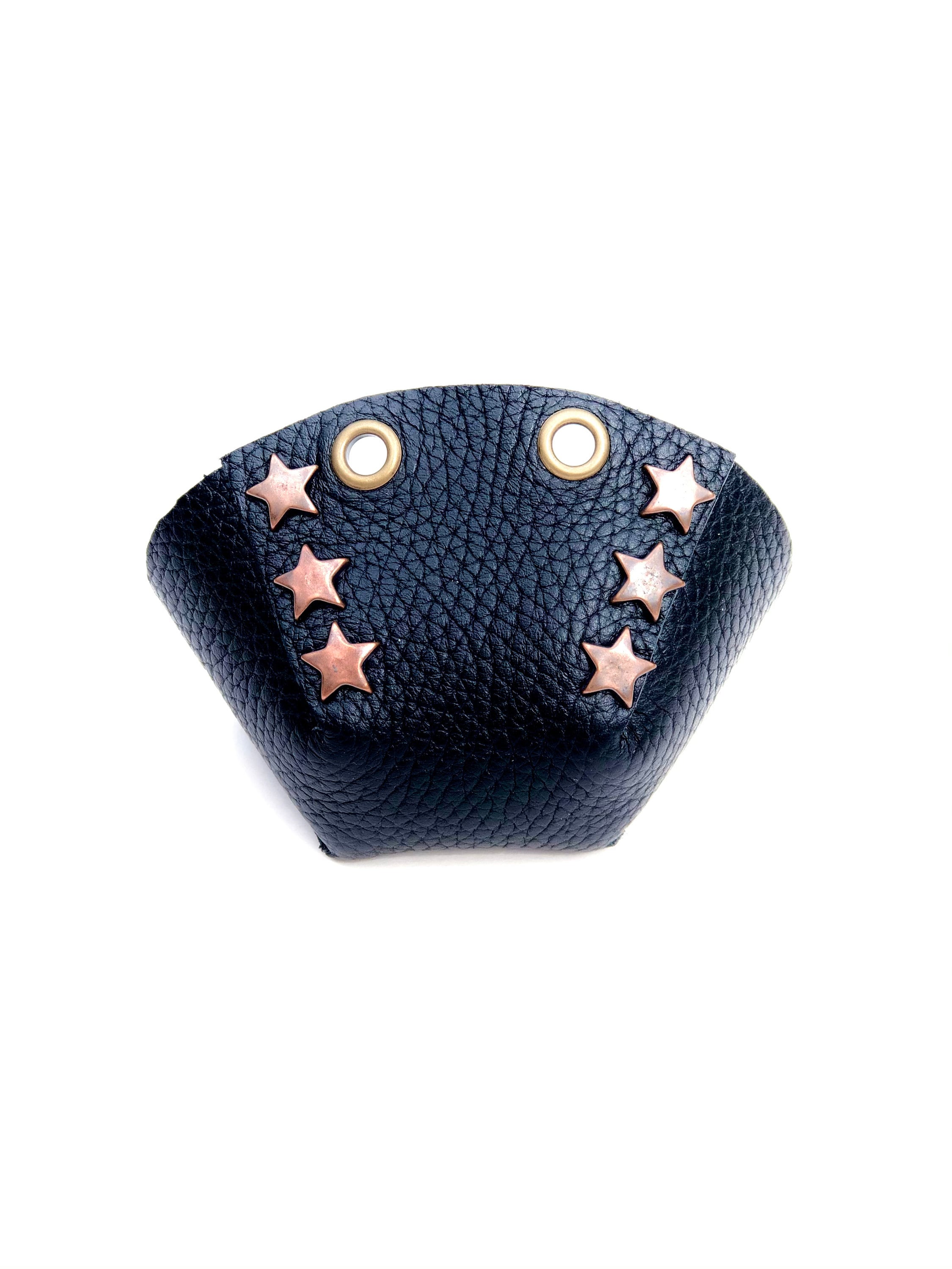 Roller Skate Toe Guards Black Leather Star Studded - Etsy