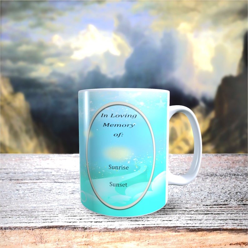 6 in Loving Memory Mug Design Sublimation Templates - Etsy
